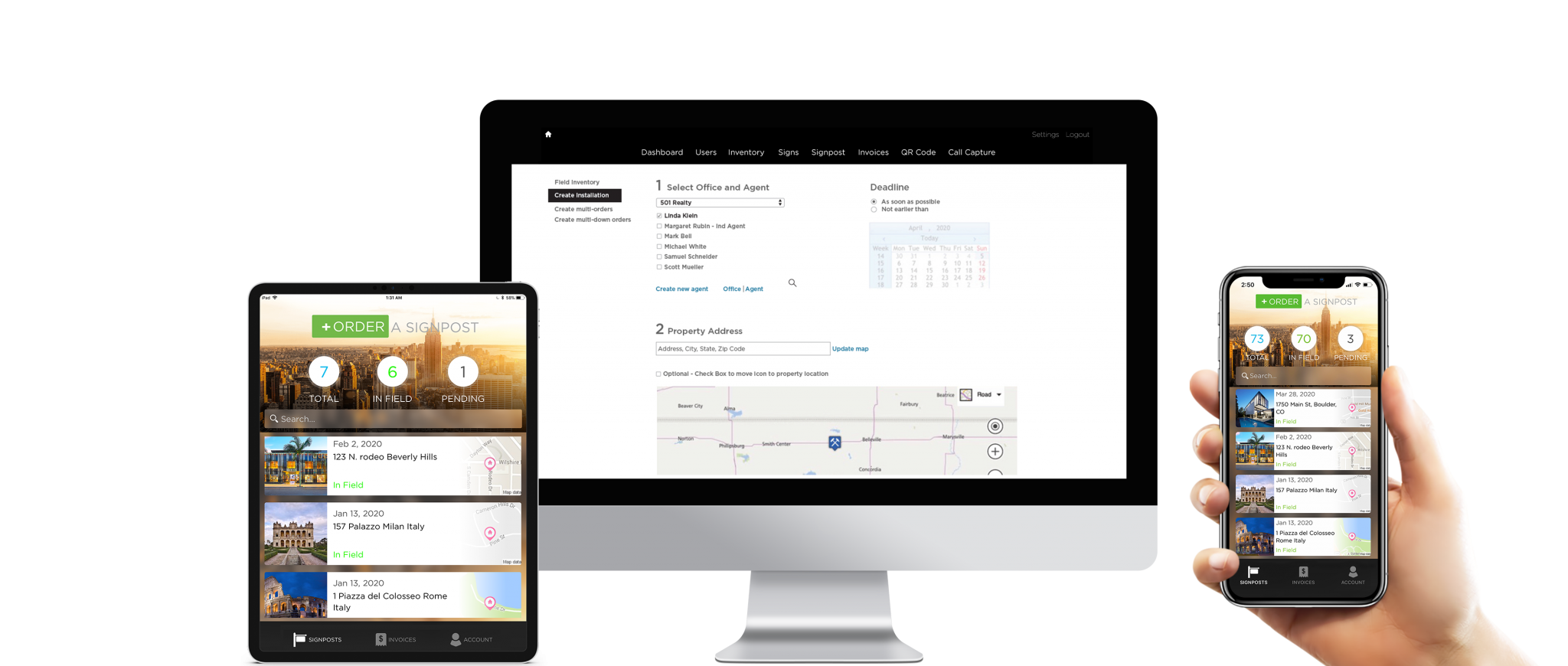 Up Sign Down – Cloudware – Real Estate Sign Post Installation & Removal ...